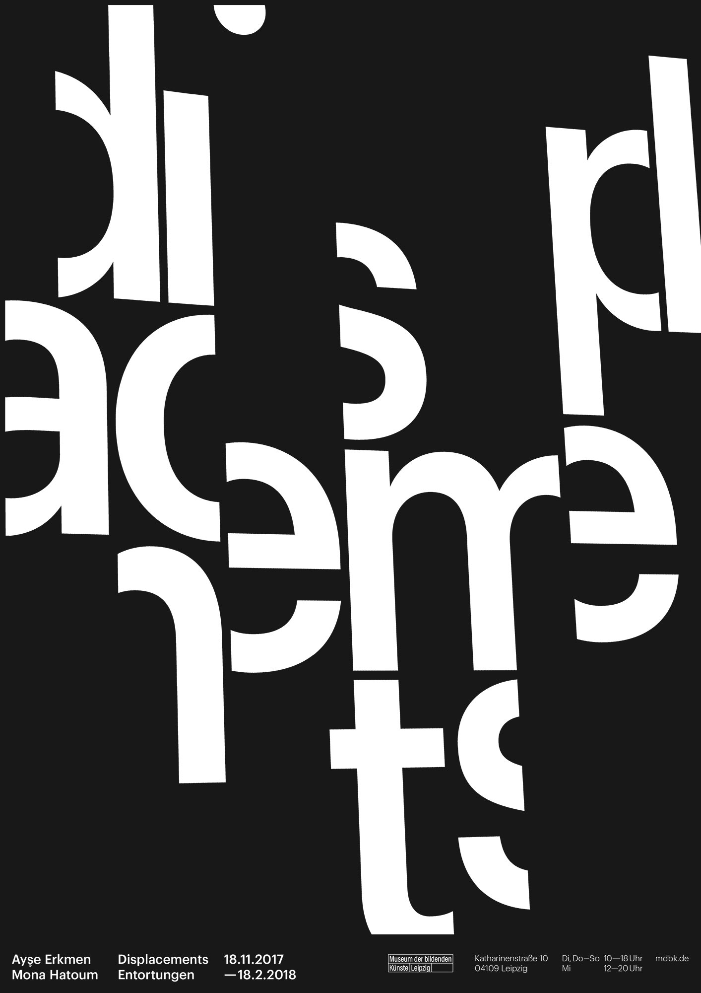 displacements poster — Bureau Est