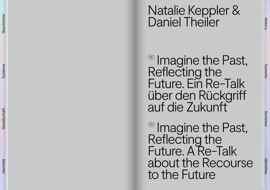 Daniel Theiler Recontructing Tomorrow — Bureau Est