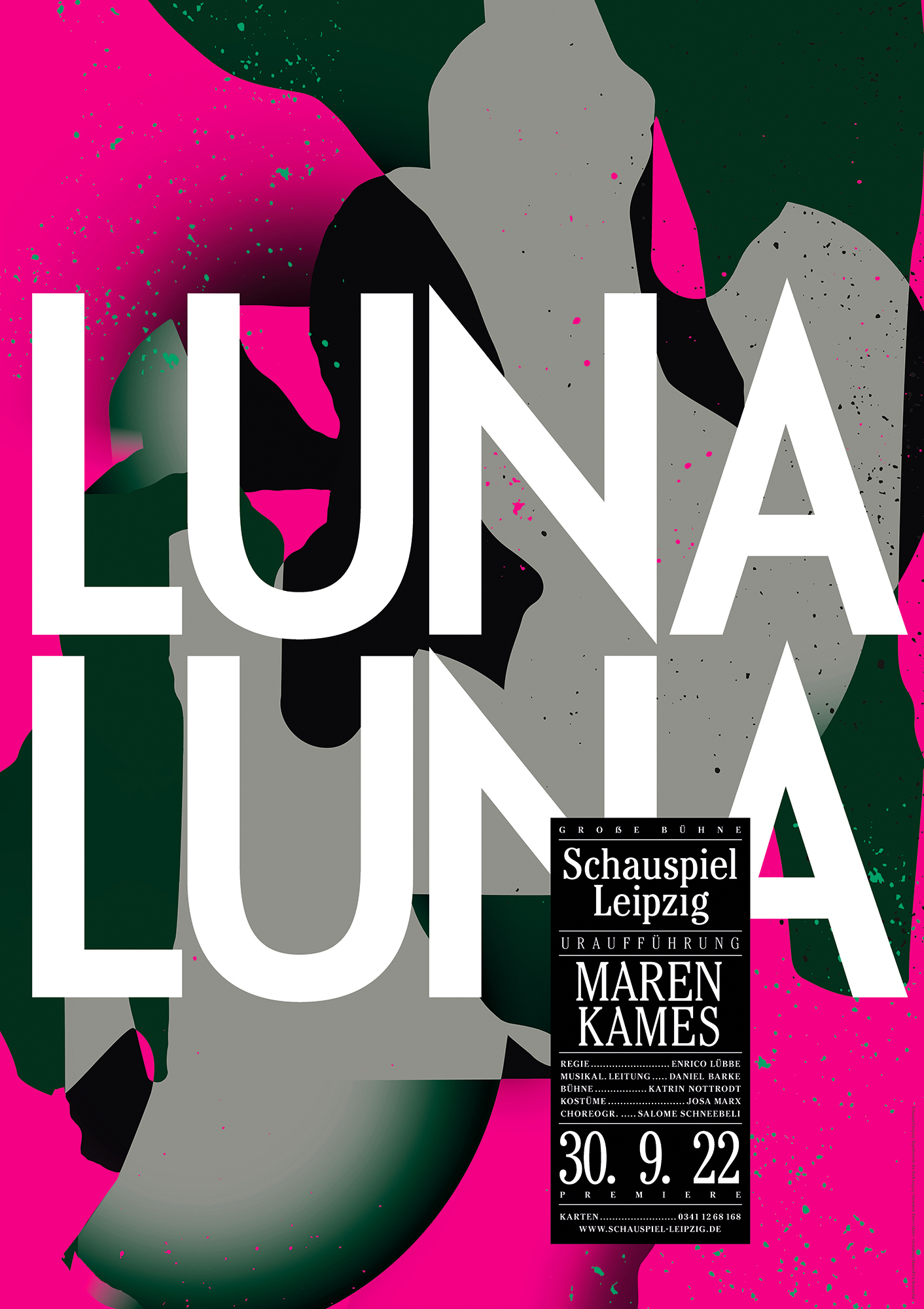 Schauspiel Leipzig 2022/2023 Posters — Bureau Est